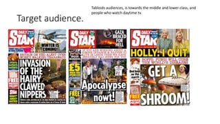 Tabloid newspaper conventions | PPT