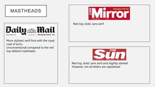 Tabloid Newspaper Conventions.pptx