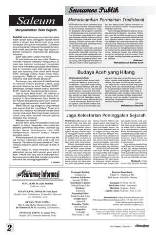 Tabloid Seuramoe Edisi IV | PDF