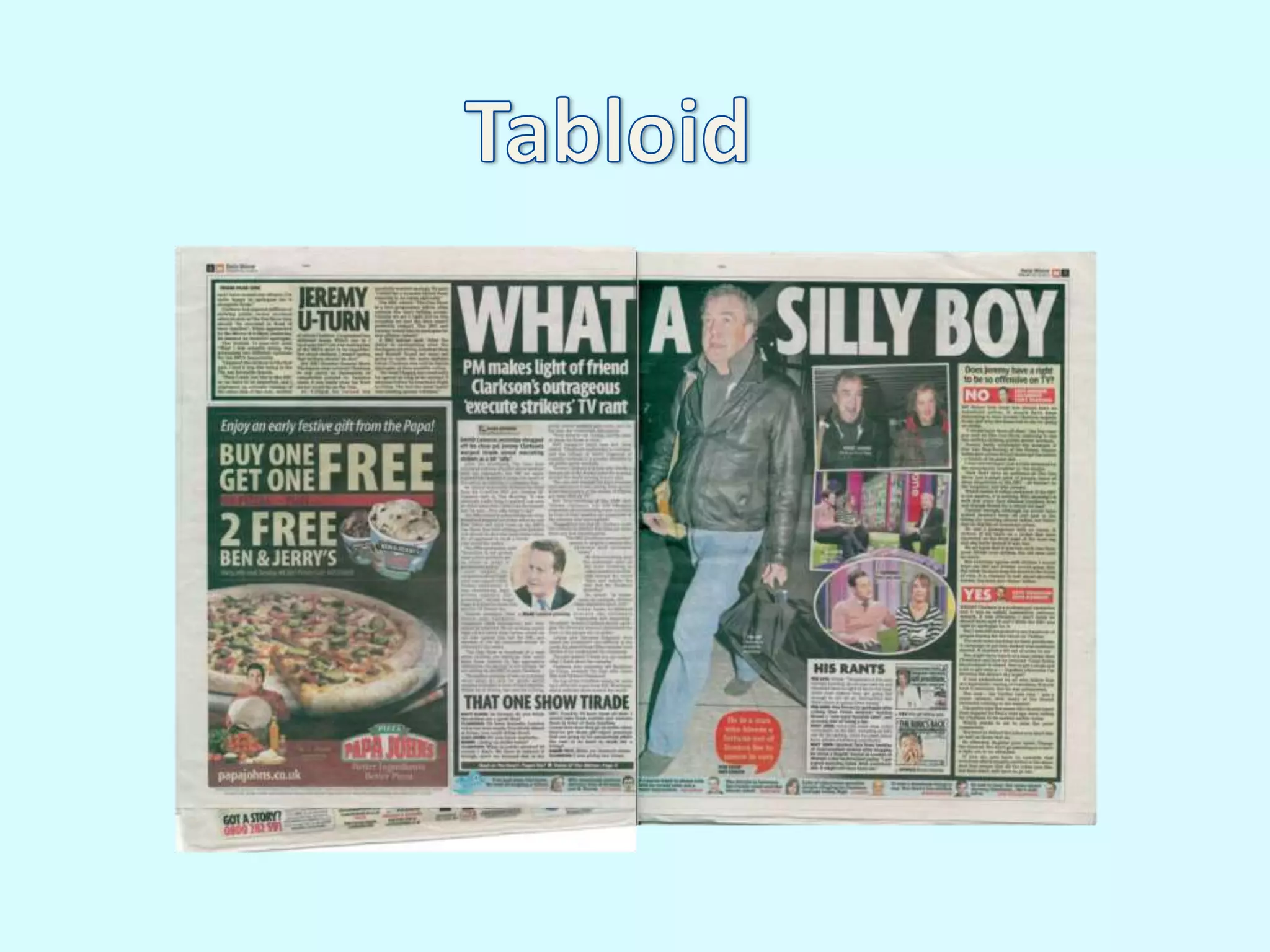 Tabloid vs broadsheet | PPTX
