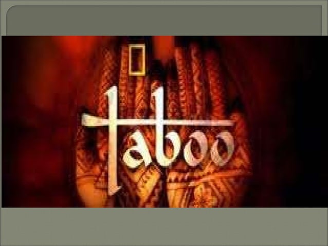 Taboo | PPT
