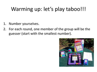 Taboo | PPT