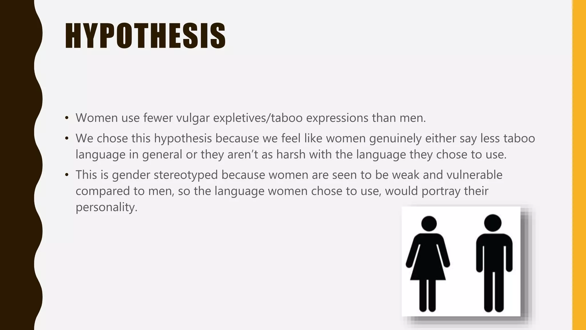 Taboo language | PPTX