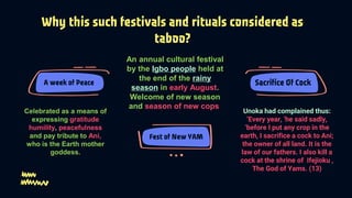 Taboos in tfa.pptx second | PPT