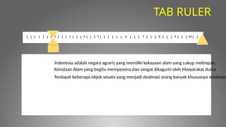 Tutorial Office TAB RULER and T STOP.pptx