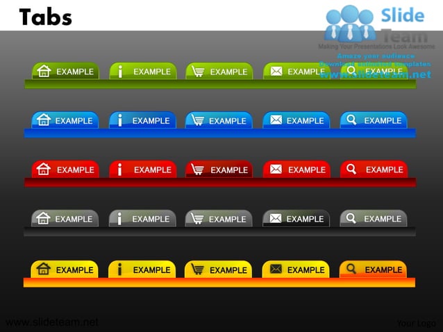 Tabs powerpoint ppt slides. | PDF