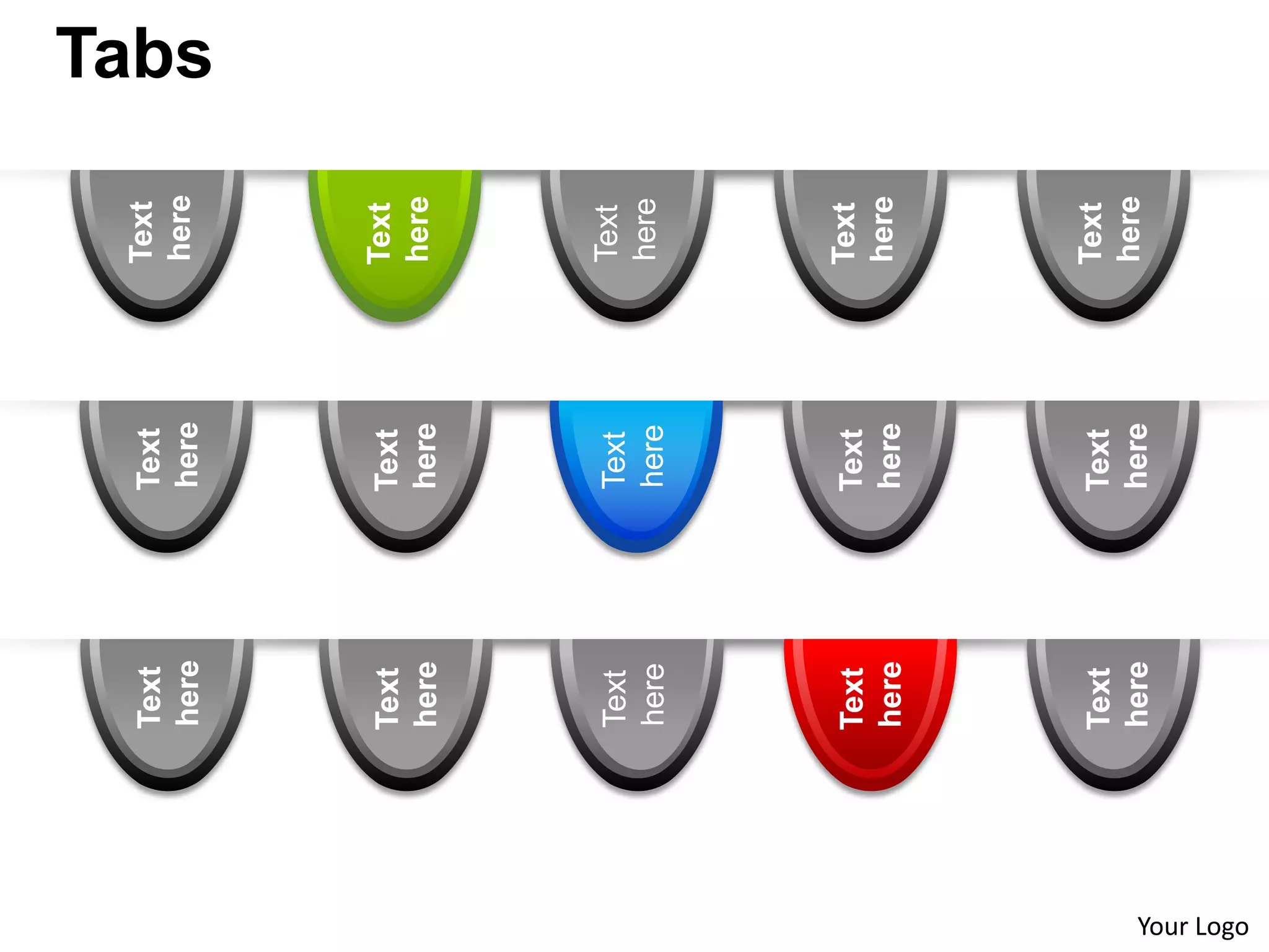 Tabs powerpoint presentation templates | PPT