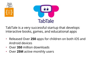 TabTale Architecture Overview | PPT