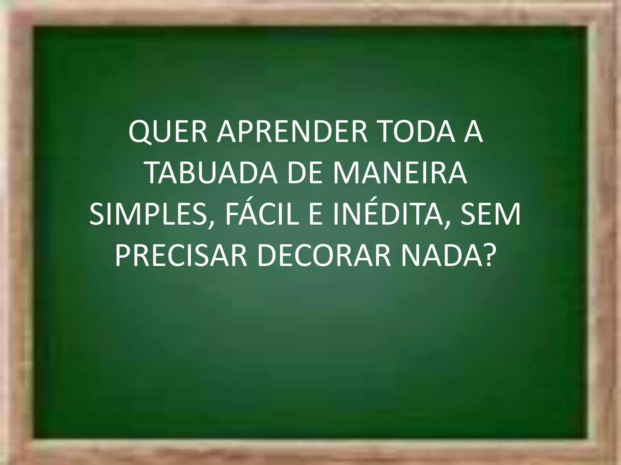 Tabuada Do 9: Técnica Dos Números Sucessivos | PPTX