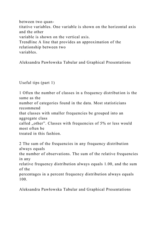 Tabular and Graphical PresentationsStatistics (exercises).docx