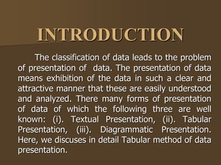 Tabulation | PPT