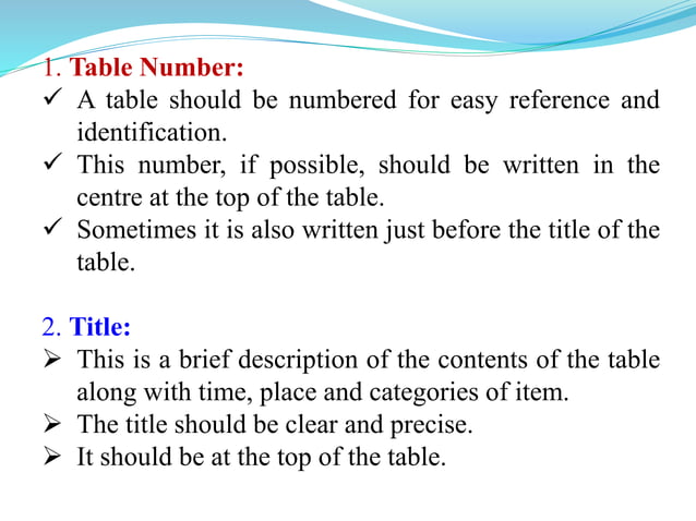 Tabulation | PPT | Databases | Computer Software and Applications