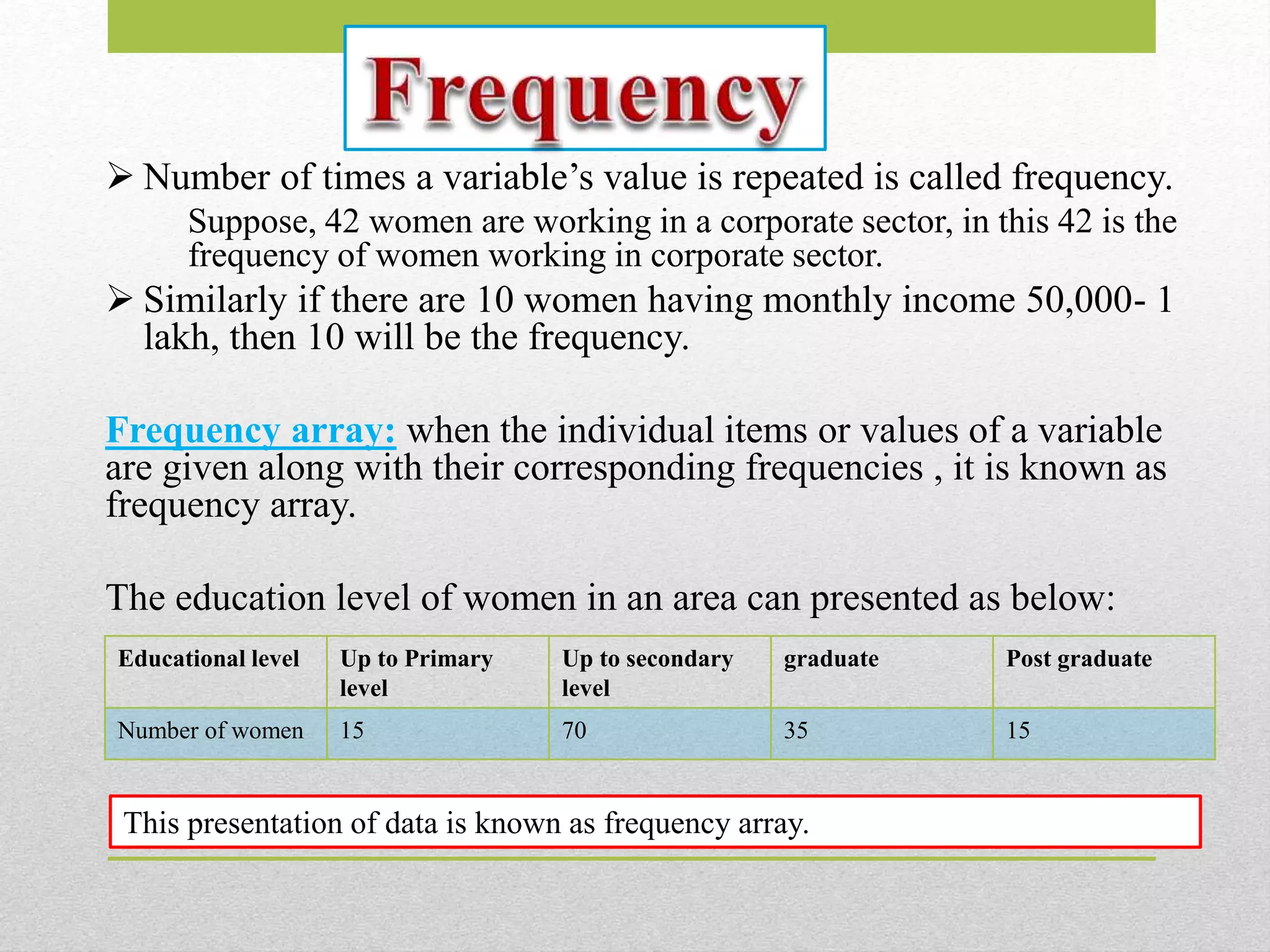 2 Classification And Tabulation Of Data Pptx Databases Computer