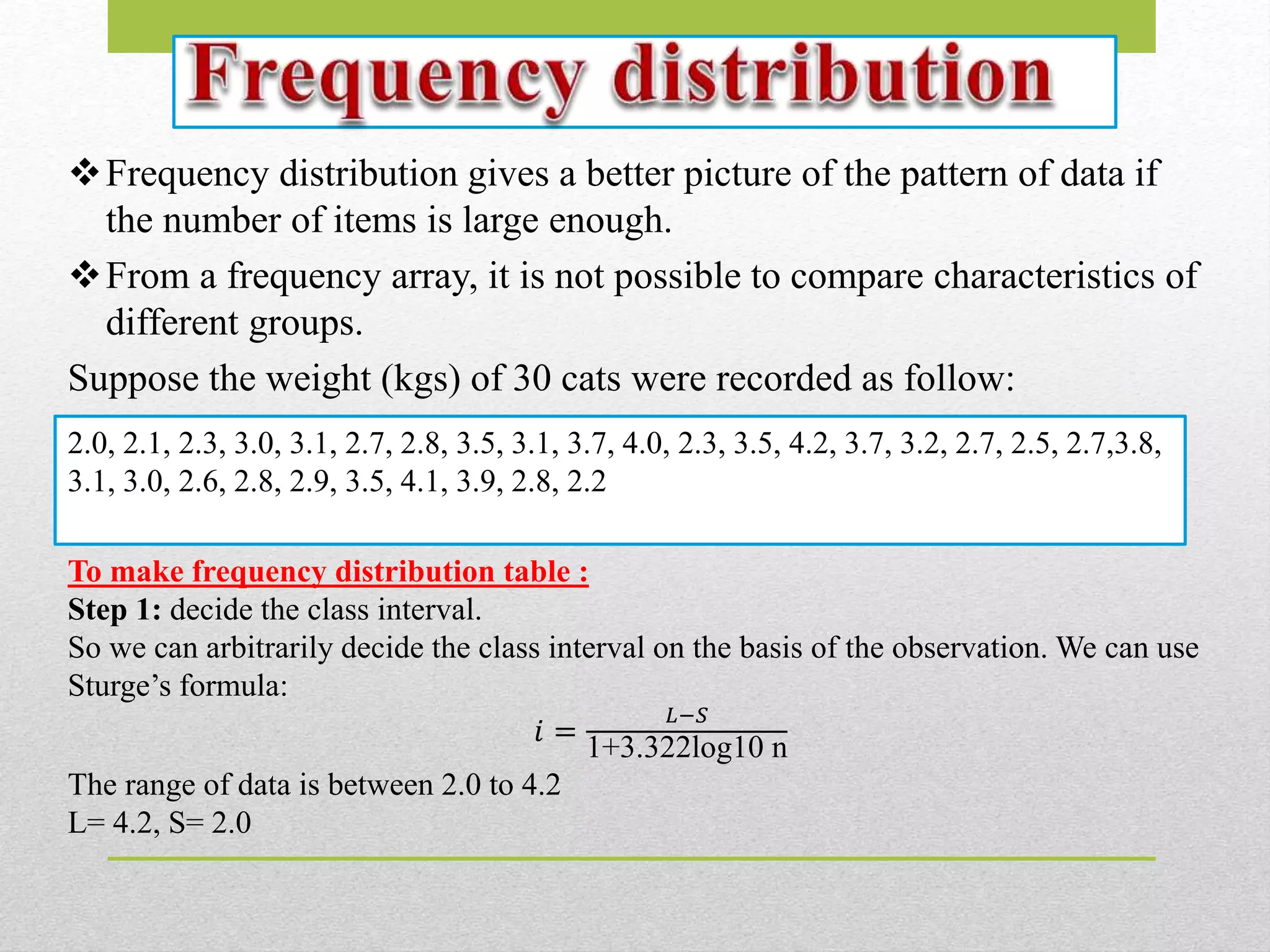 2 Classification And Tabulation Of Data Pptx Databases Computer