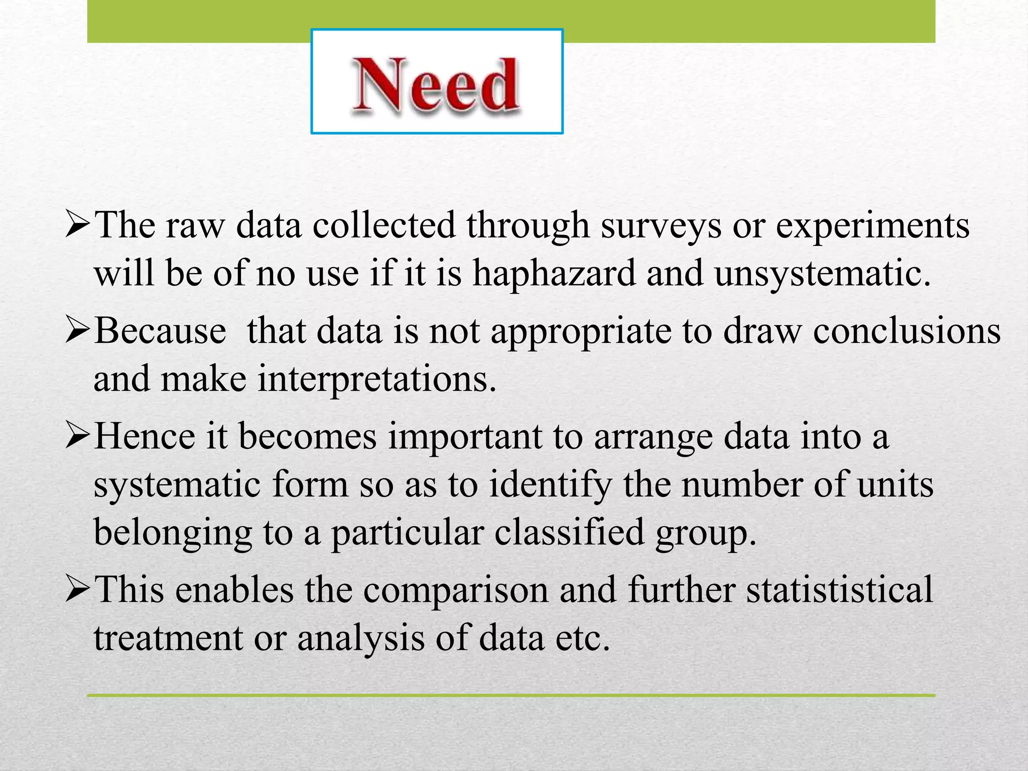 2 Classification And Tabulation Of Data Pptx Databases Computer Software And Applications