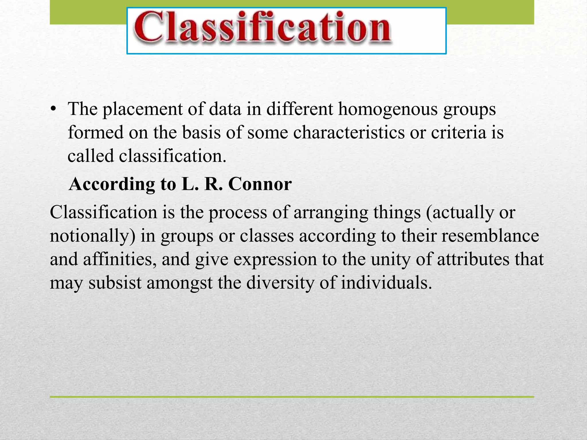 2 Classification And Tabulation Of Data Pptx Databases Computer Software And Applications