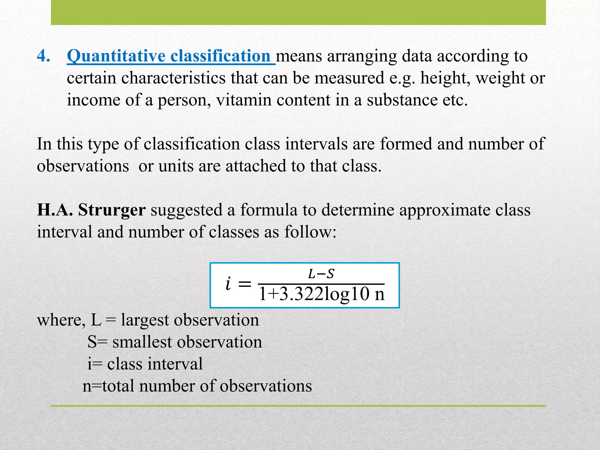 2 Classification And Tabulation Of Data Pptx Databases Computer Software And Applications