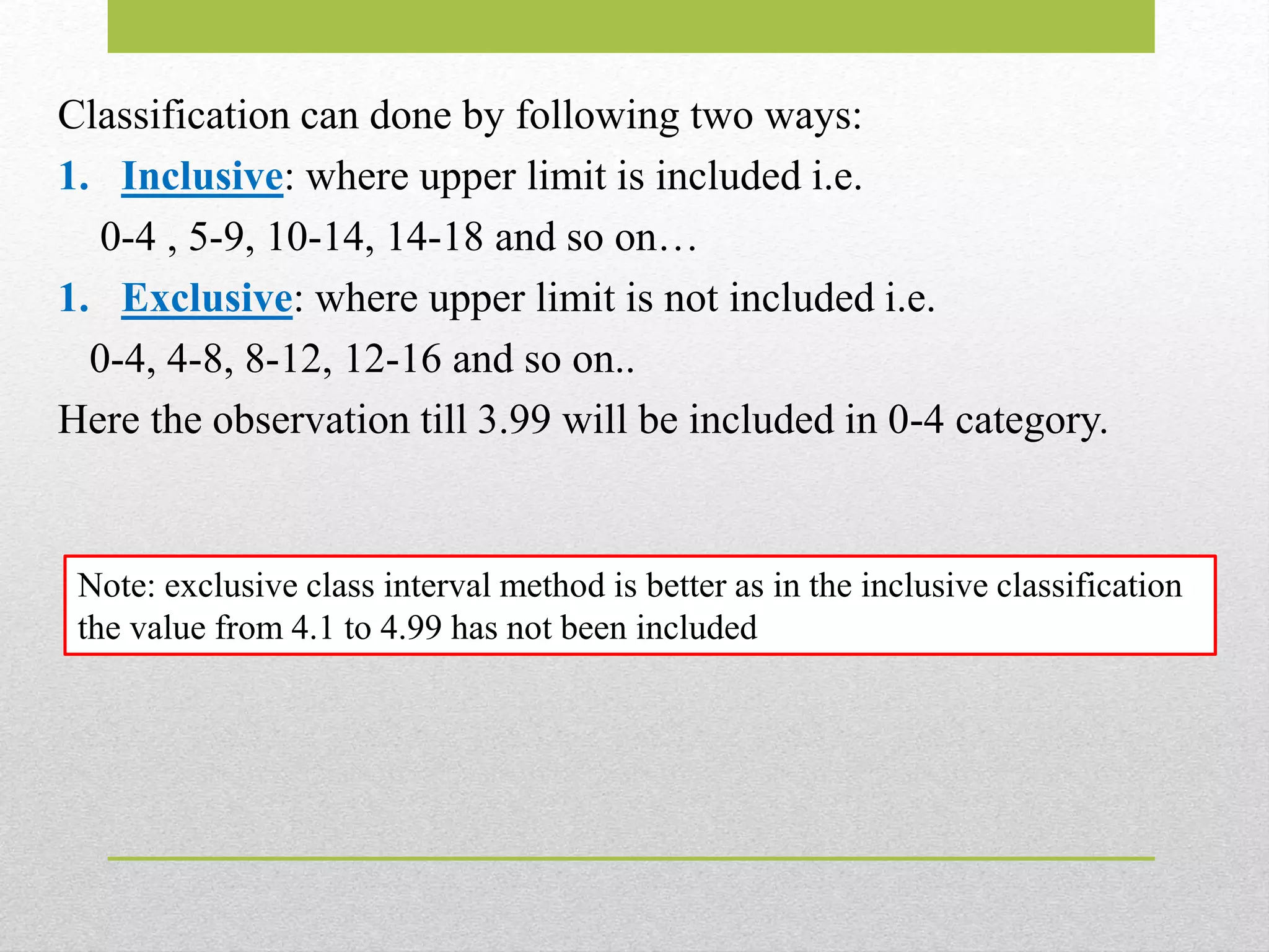 2 Classification And Tabulation Of Data Pptx Databases Computer Software And Applications