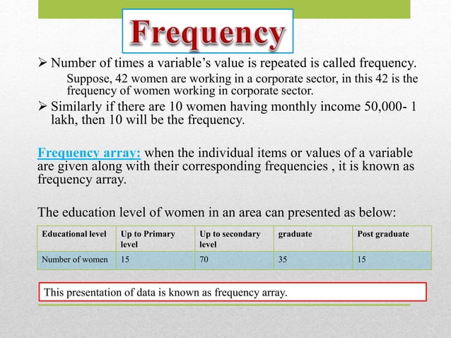 2 Classification And Tabulation Of Data Pptx Databases Computer Software And Applications