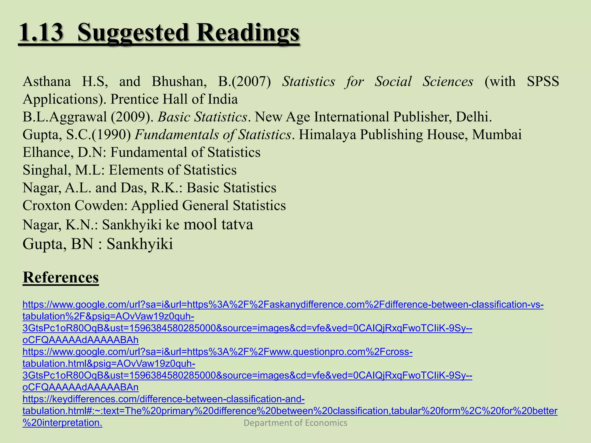 Tabulation Of Data Pptx Databases Computer Software And Applications