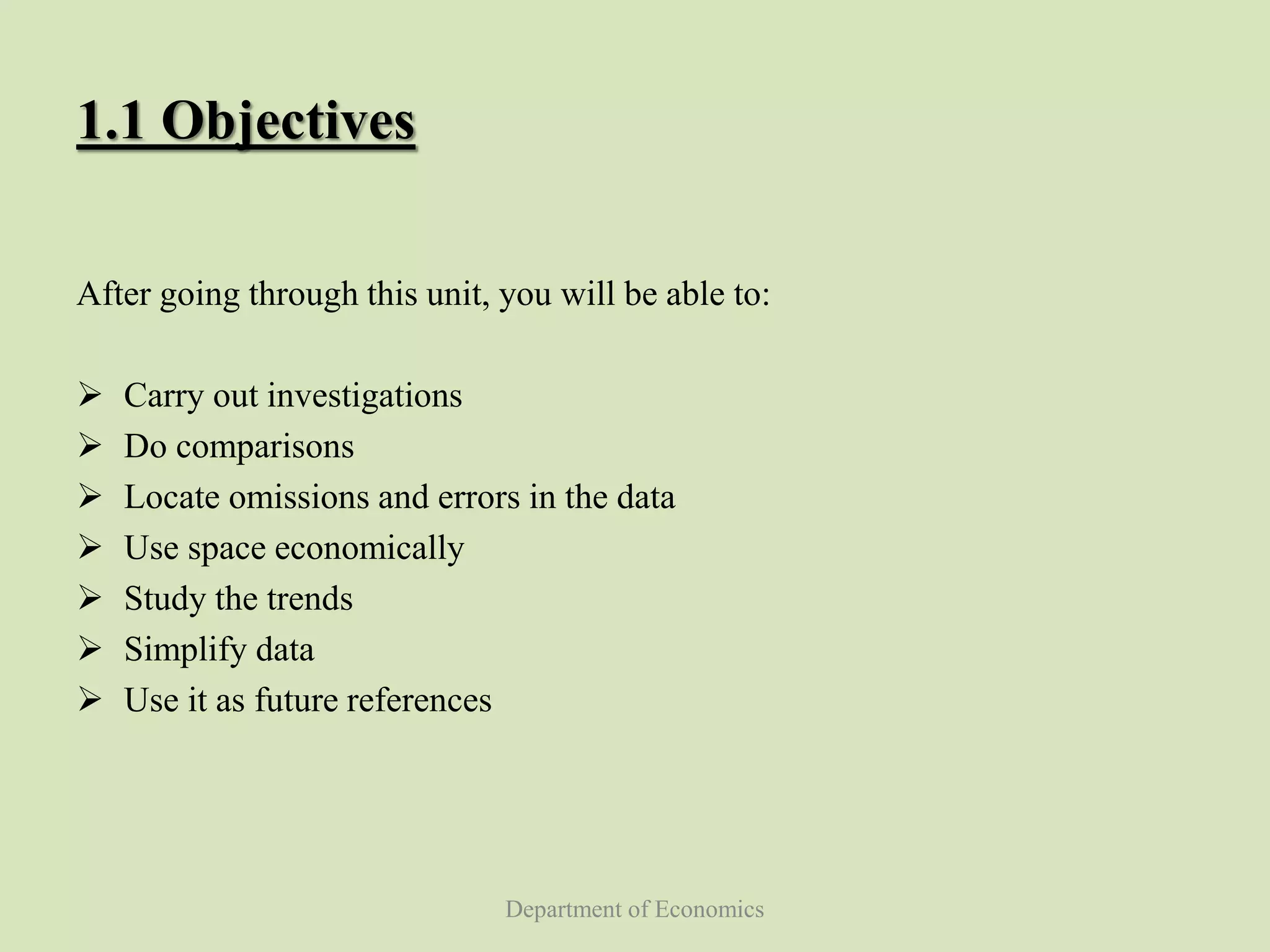 Tabulation Of Data Pptx Databases Computer Software And Applications