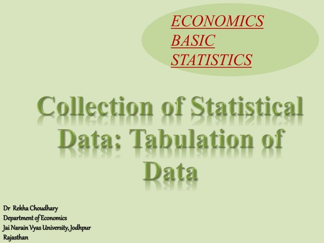 Tabulation Of Data Pptx Databases Computer Software And Applications