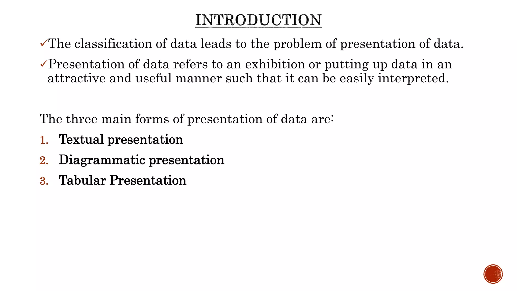 Tabulation of data-Development of Research Instrument/ Tool and ...