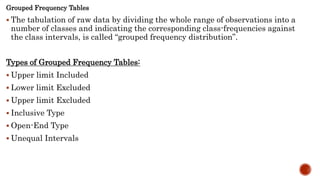 Tabulation of data-Development of Research Instrument/ Tool and ...