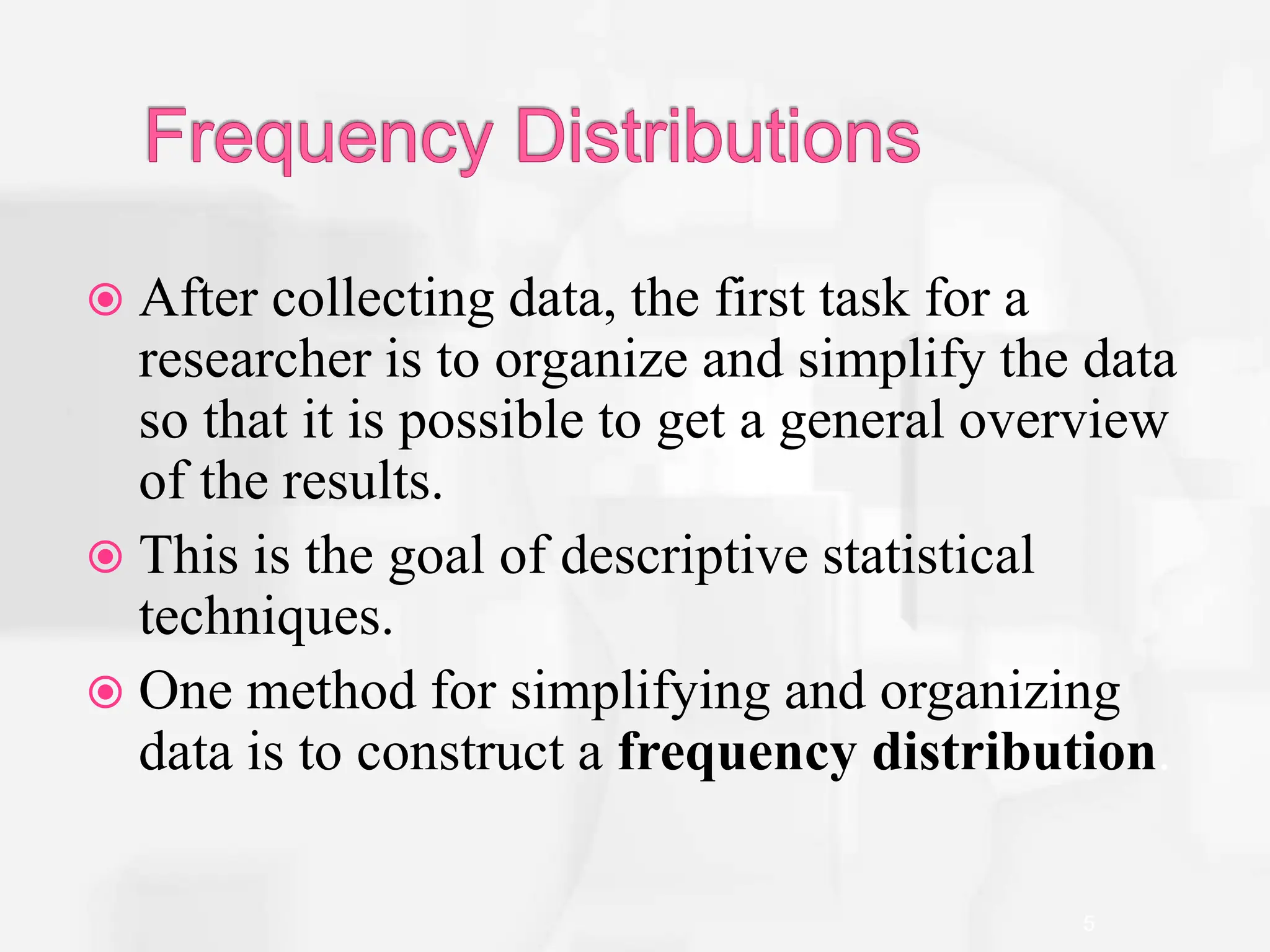 Tabulation Of Data Frequency Distribution Contingency Table Pptx