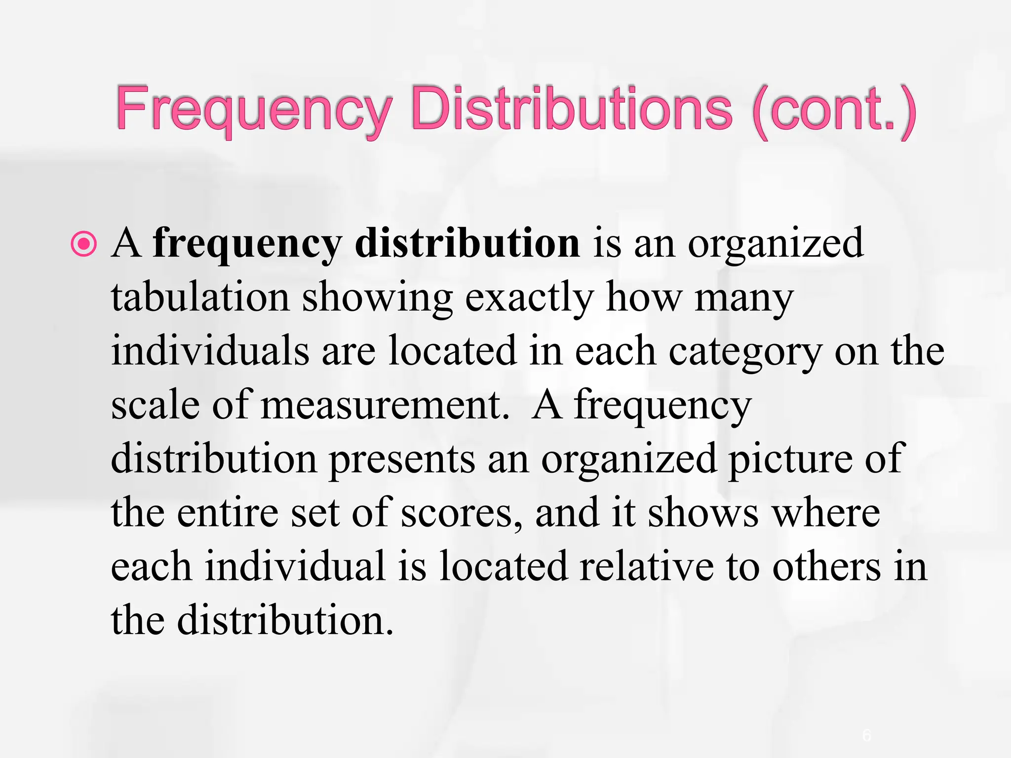 Tabulation Of Data Frequency Distribution Contingency Table Pptx