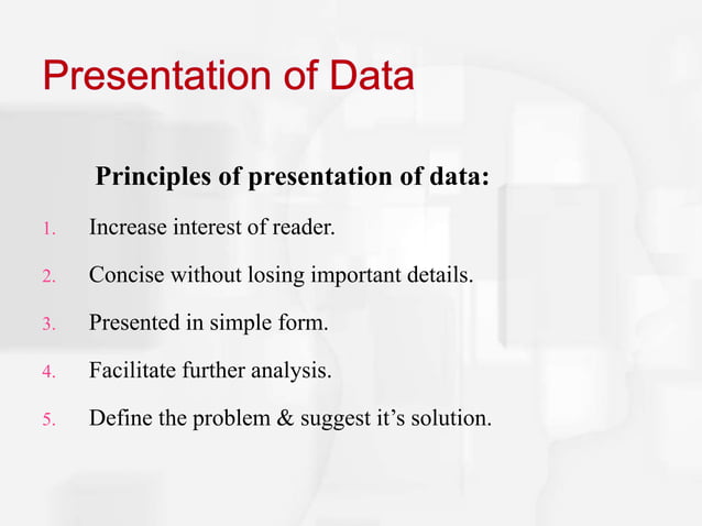 Tabulation of Data, Frequency Distribution, Contingency table | PPTX