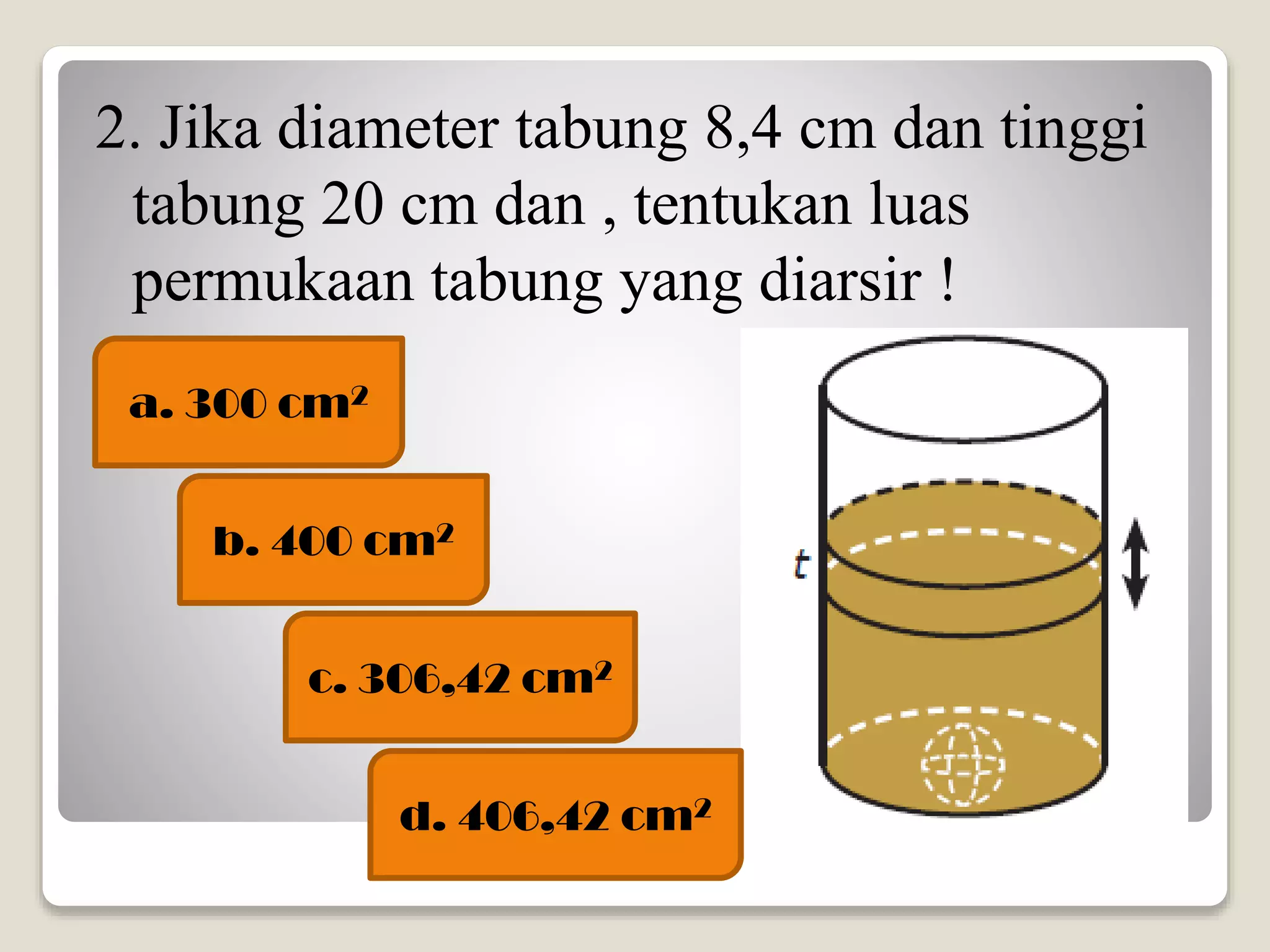 Bangun Ruang Tabung | PPTX