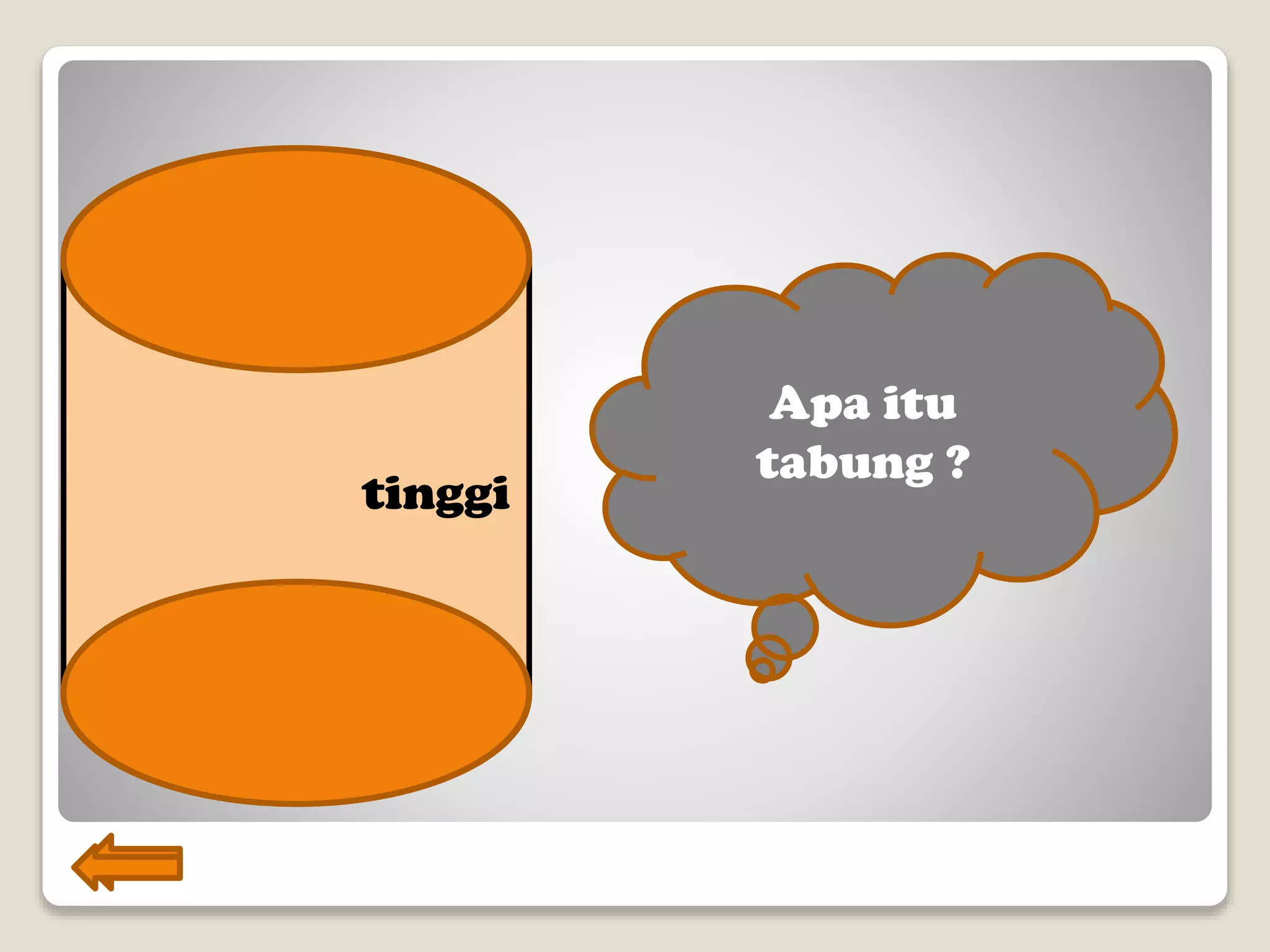 Bangun Ruang Tabung | PPTX