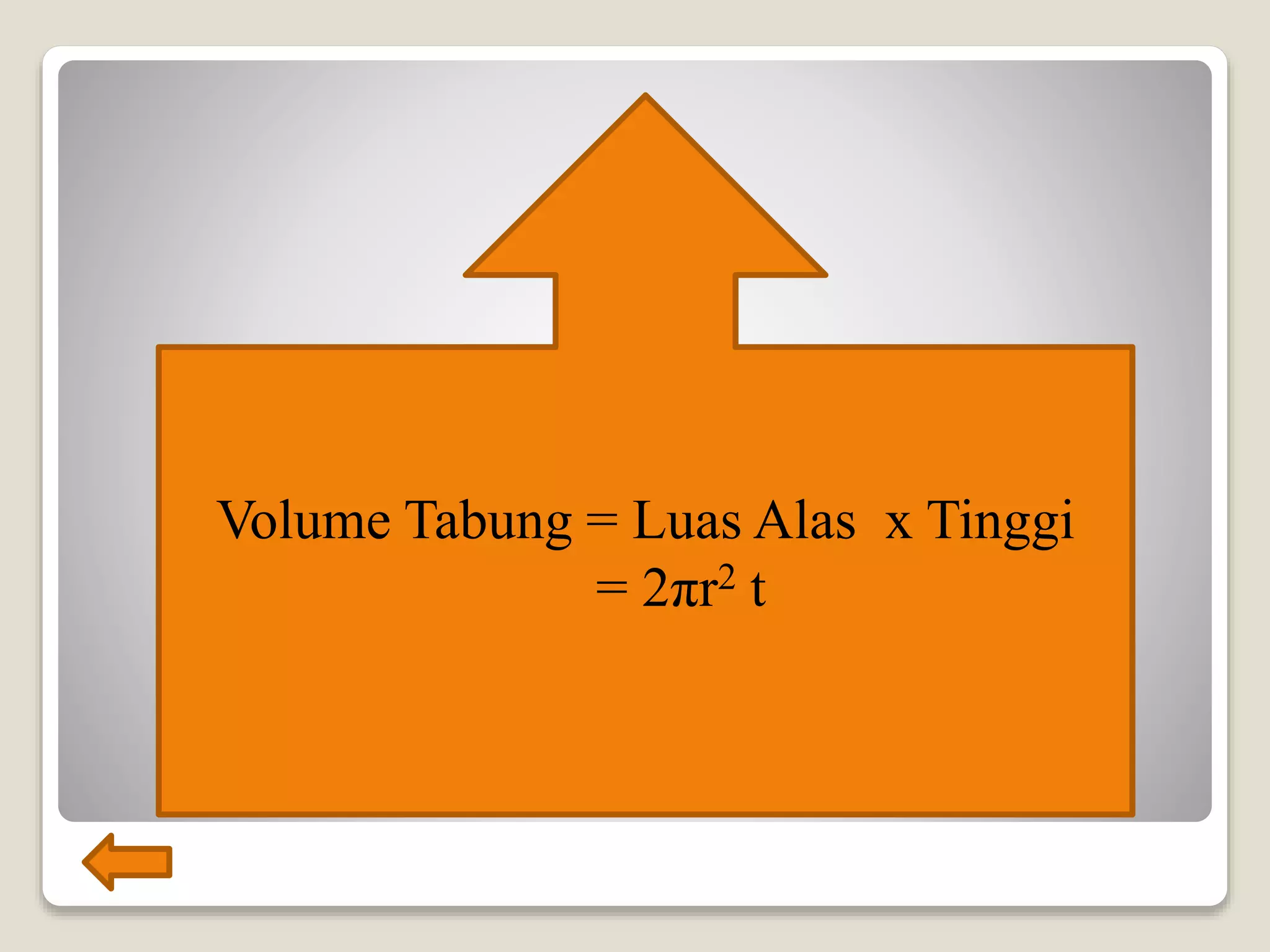 Bangun Ruang Tabung | PPTX