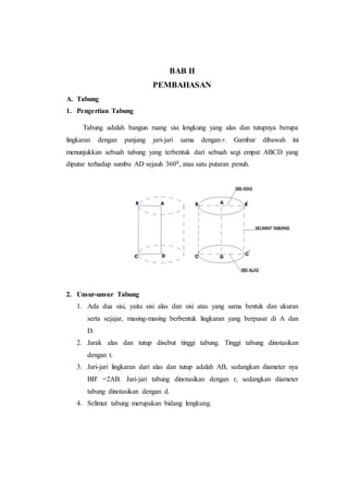 Makalah - Geometri Analitk Ruang | DOCX