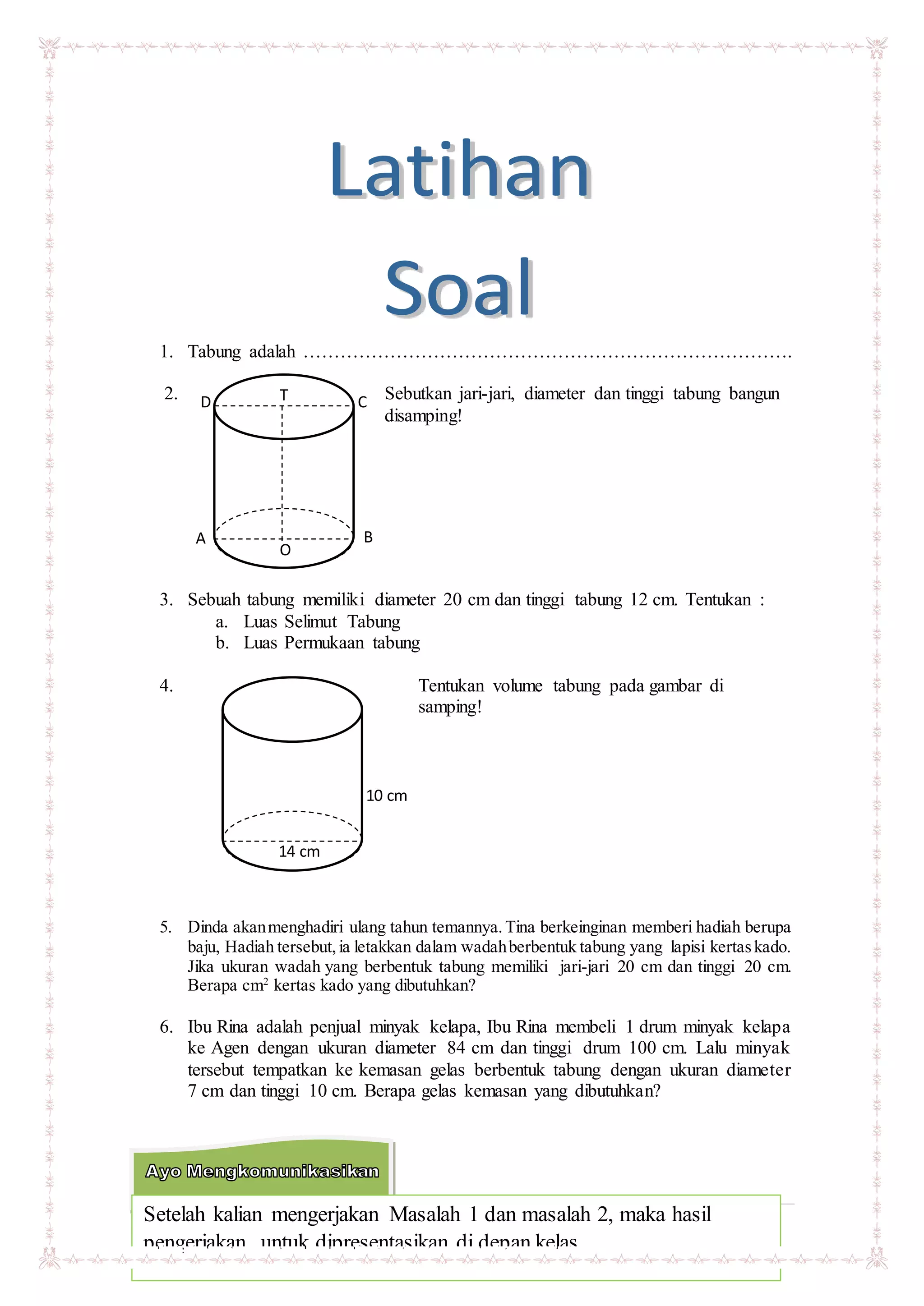 Tabung | DOCX