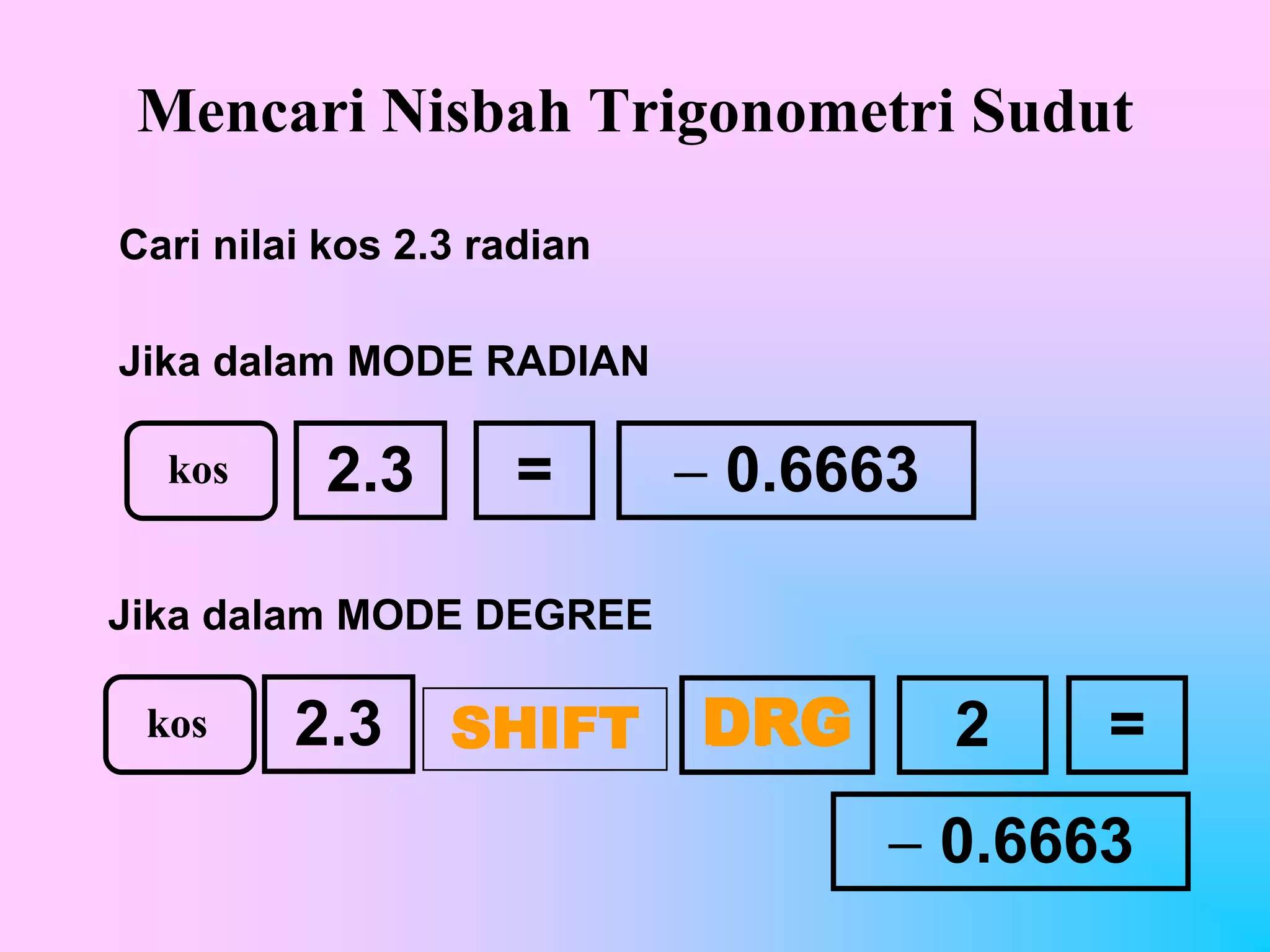 Penggunaan Kalkulator Saintifik -Taburan normal | PPTX