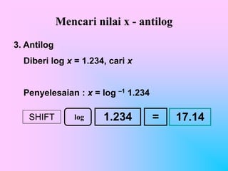 Penggunaan Kalkulator Saintifik -Taburan normal | PPTX