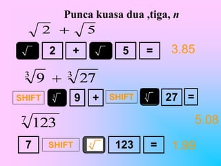 Penggunaan Kalkulator Saintifik -Taburan normal | PPTX