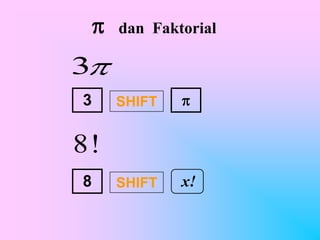 Penggunaan Kalkulator Saintifik -Taburan normal | PPTX