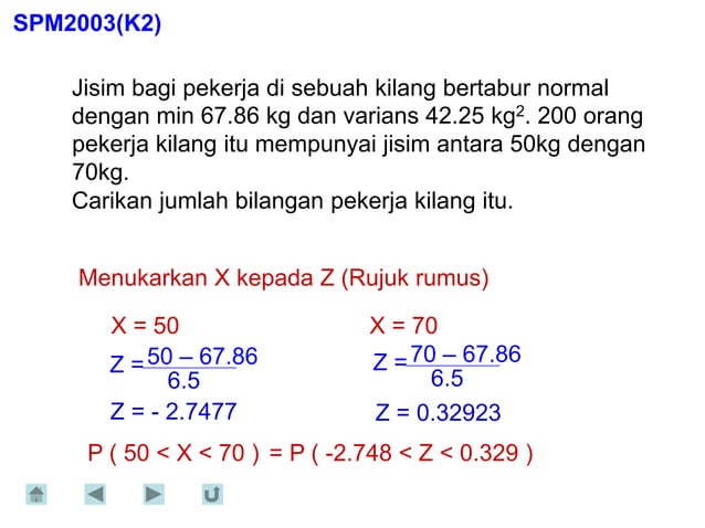 Taburan normal 1 | PPTX
