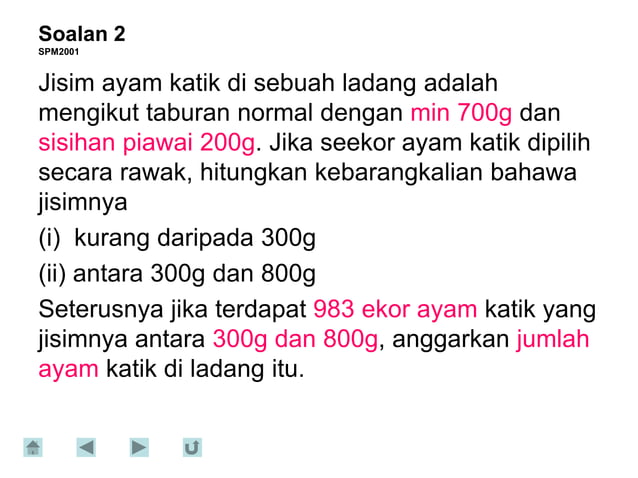 Taburan normal 1 | PPTX