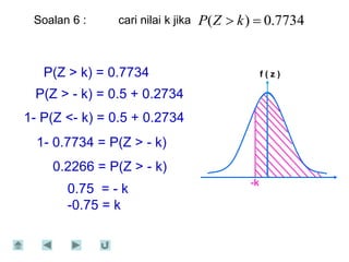 Taburan normal 1 | PPT