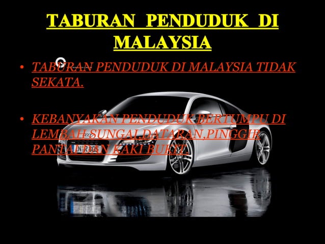 Taburan Penduduk Syukri | PPT