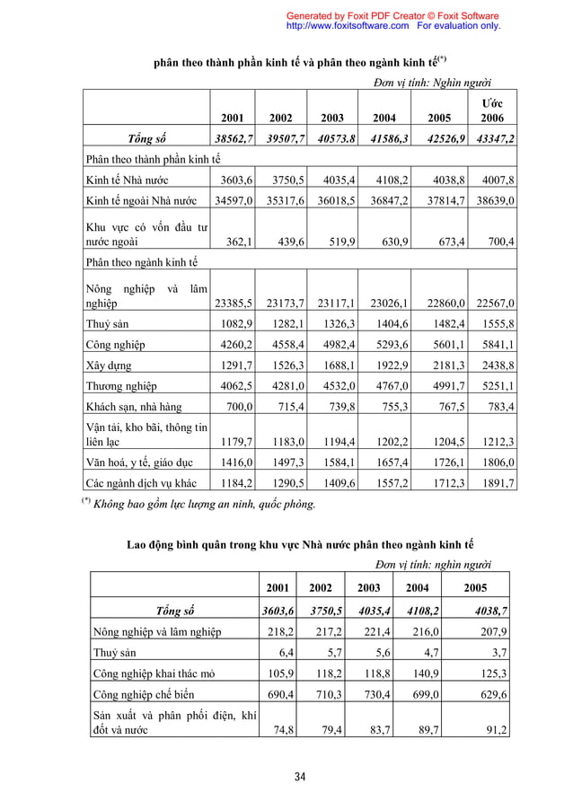 Tac Dong Cua Tham Gia WTO Voi Lao Dong Viet Nam | PDF