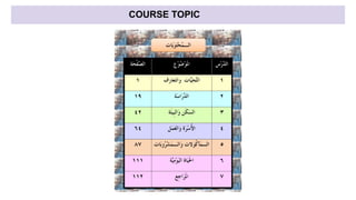 TAC101 COURSE INTRO PPT | PDF