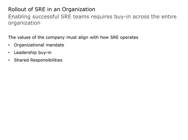 Getting started with Site Reliability Engineering (SRE) | PDF | Computer Software and ...