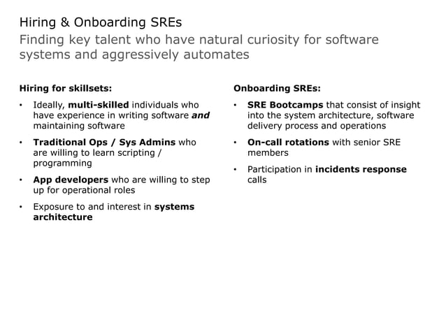 Getting started with Site Reliability Engineering (SRE) | PDF | Computer Software and ...