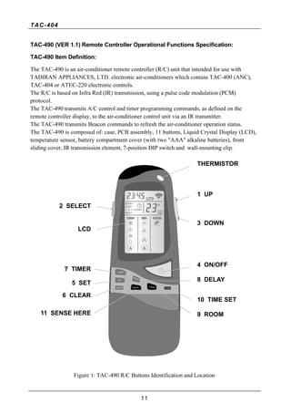 Tac404 electronic control_family_specifications | PDF