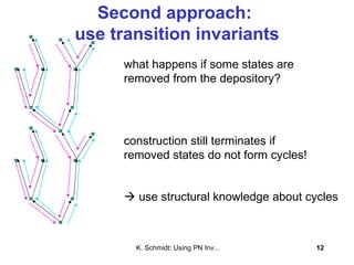 Using Petri Net Invariants in State Space Construction | PPT